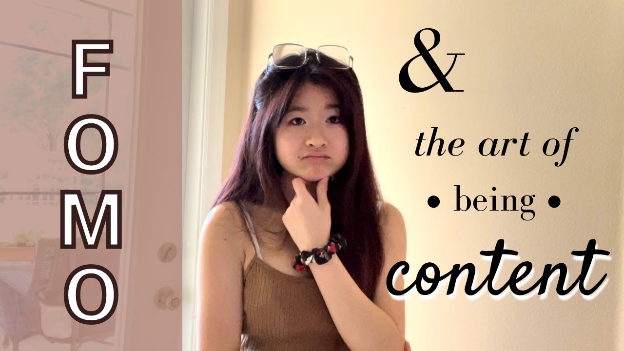 watch this to get over fomo so you can live your best life. - YouTube