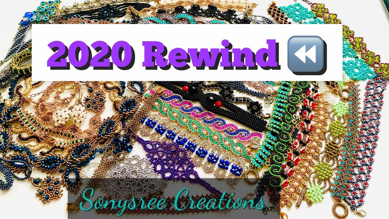 Beaded Jewelry Collections 2020 || 2020 YouTube rewind || Happy New ...