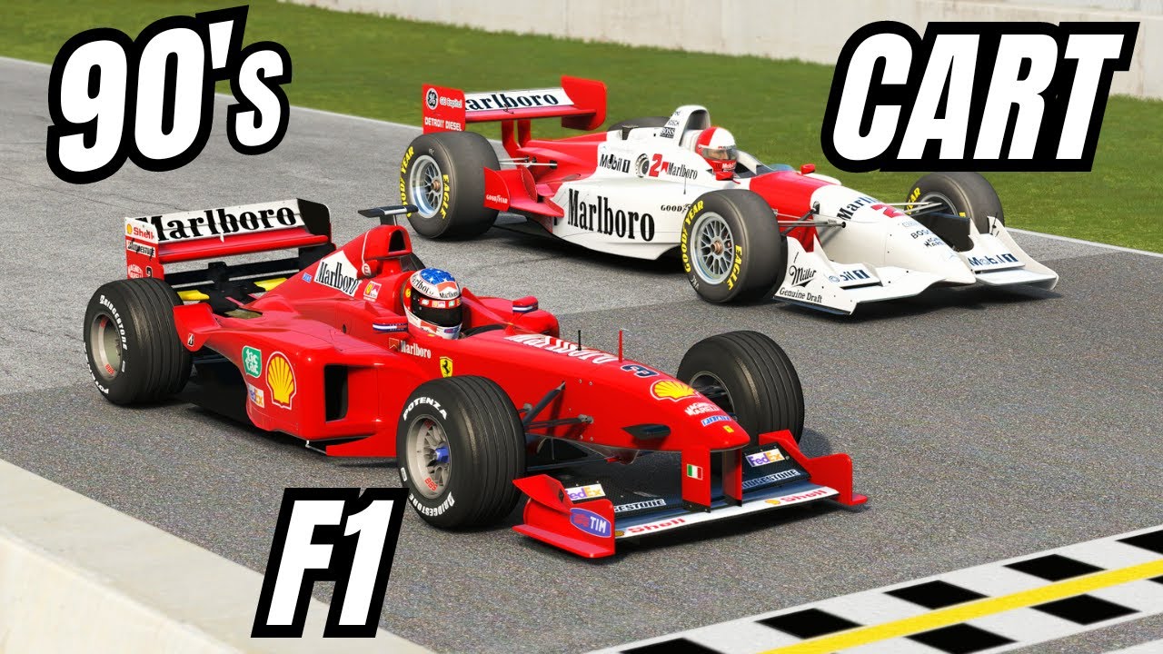 CART vs F1 | The FASTEST FORMULA CARS of the 90's | The REMATCH - YouTube