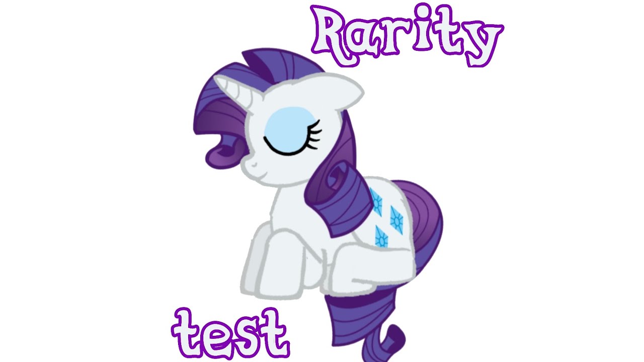 RARITY ANIMATION TEST | EYELIDS REMAKE | MLP ANIMATION - YouTube