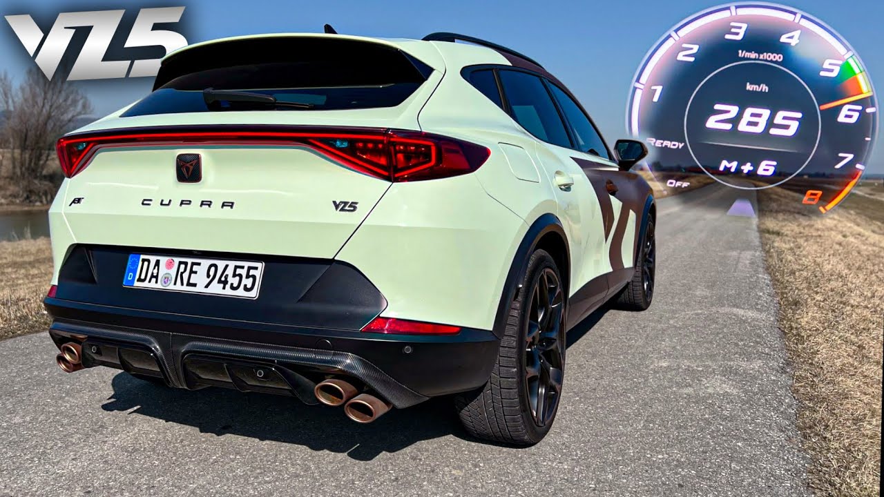 NEW! CUPRA Formentor VZ5 (450hp) | 0-285 km/h acceleration🏁 | by ...