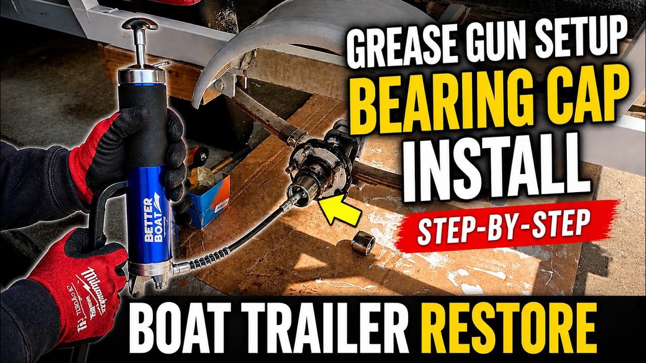 Bearing Buddies & Trailer Maintenance | 1448 Jon Boat Trailer Build Ep ...