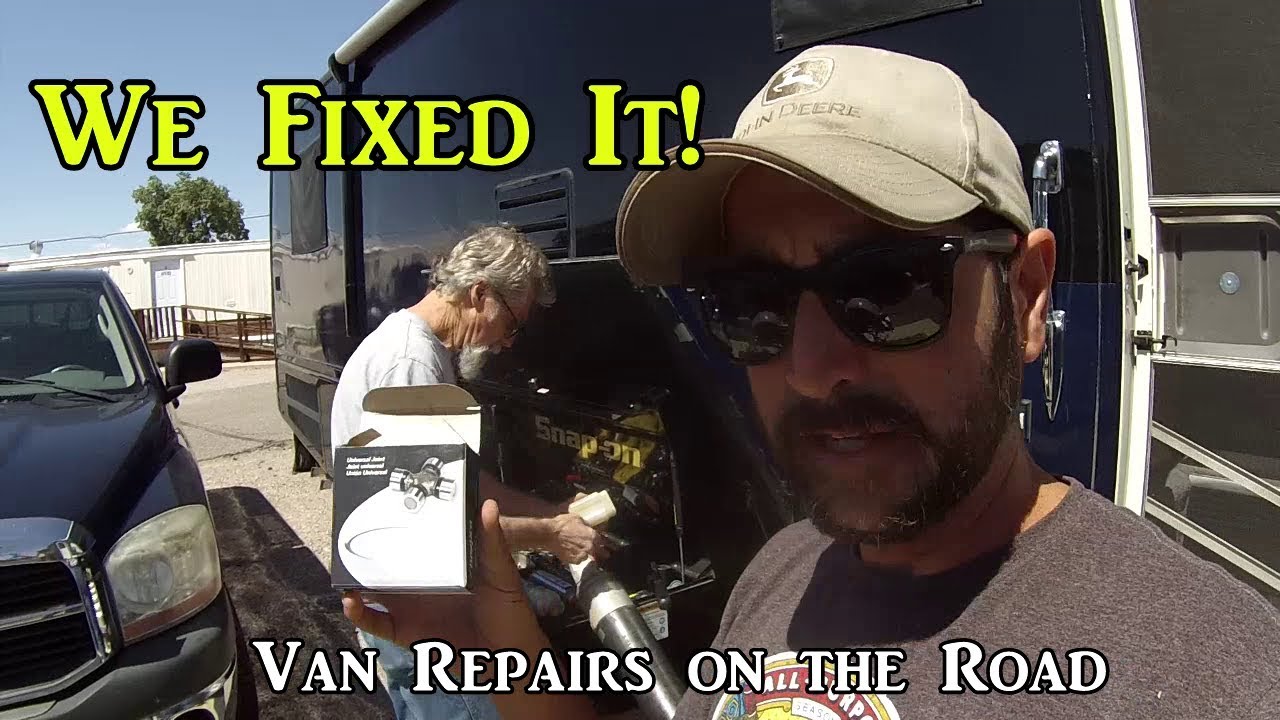 We Fixed It! - Van Repairs On the Road - YouTube