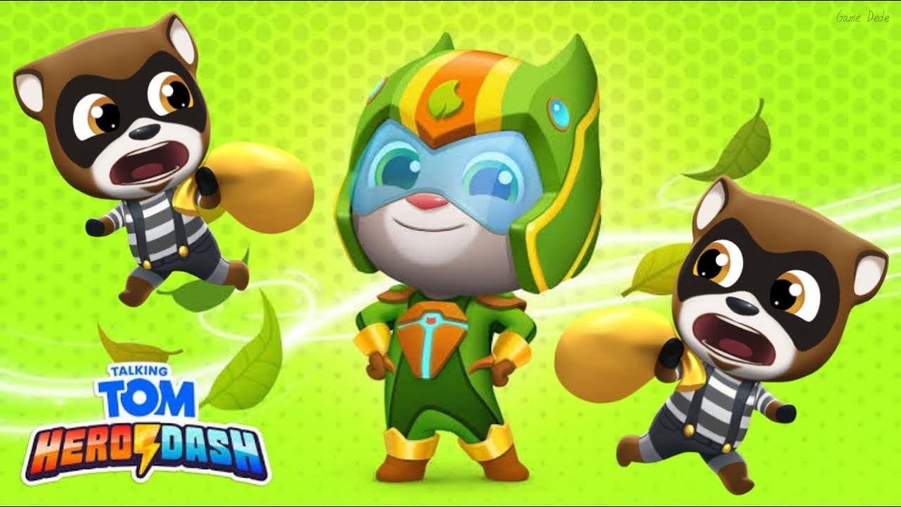 Talking Tom Hero Dash 🌱 Planet Power Tom 🍃 New Heroes Epic Rewads ...