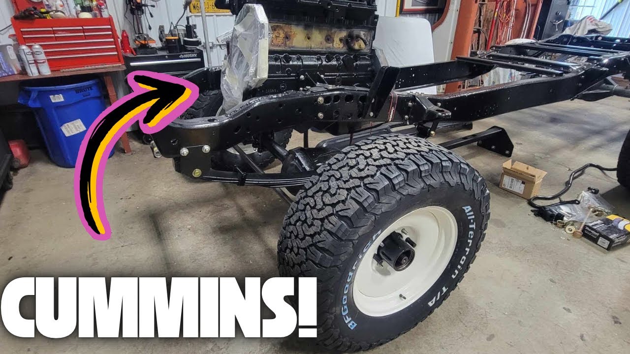 The Legendary 12v Cummins Diesel Finds a New Home! - YouTube