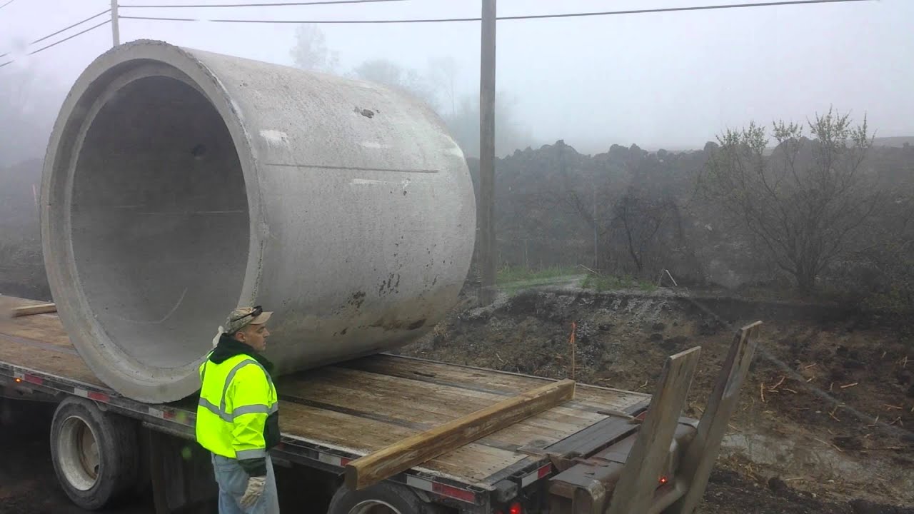 Unloading pipe - YouTube