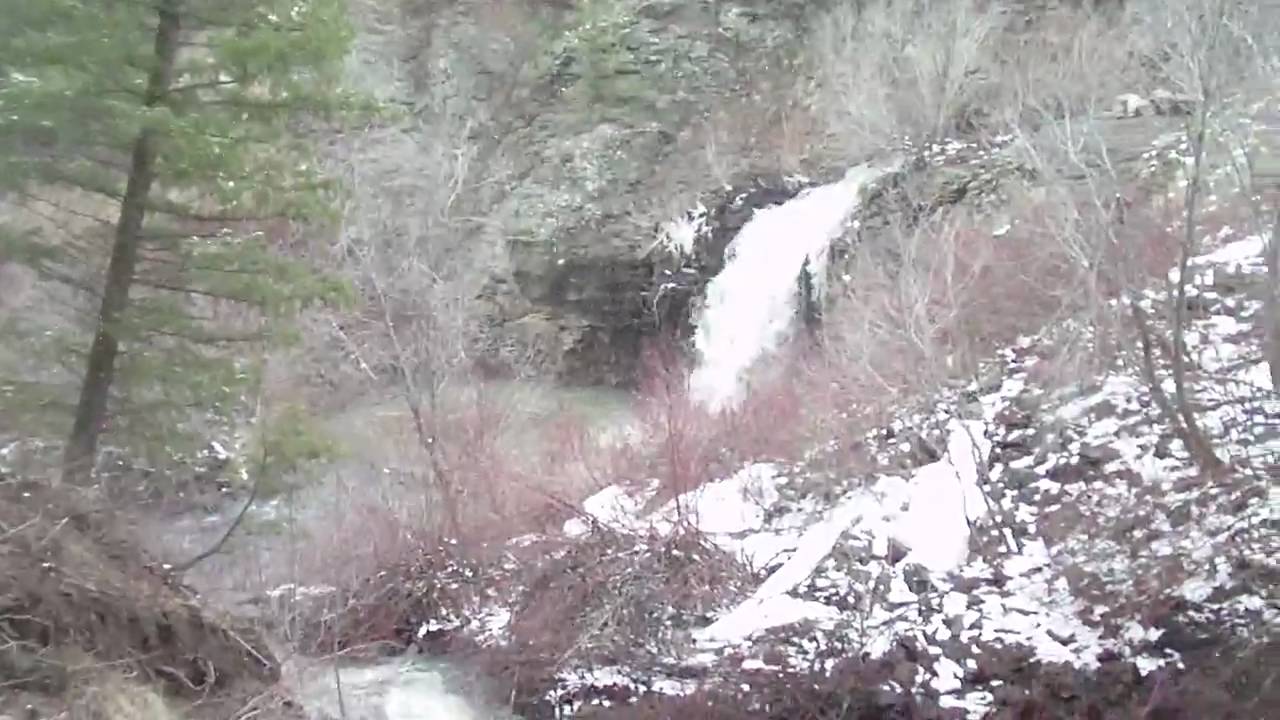 Mark and Matt at Moody Creek Water Falls Webster Dam - YouTube
