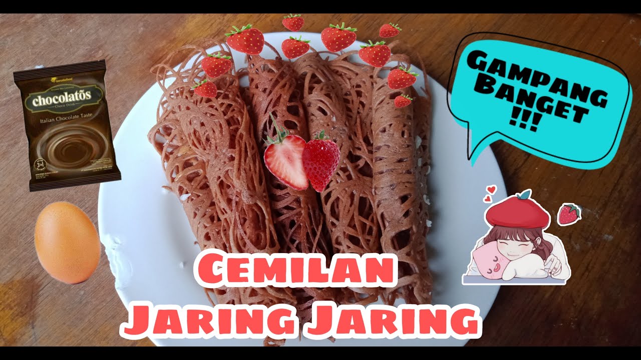 Jajan Jaring Jaring Yang Lagi Trend || Chocolatos Jaring Laba Laba ...