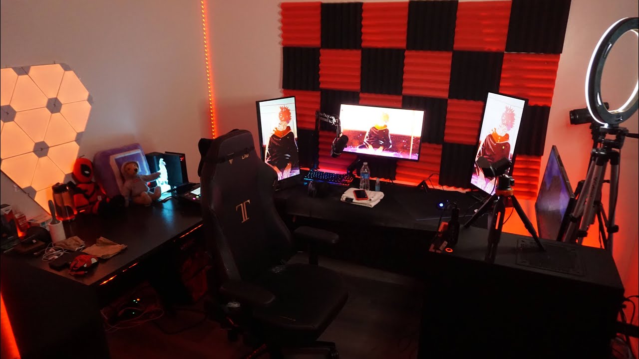 CALIFORNIA GAMING SETUP TOUR - YouTube