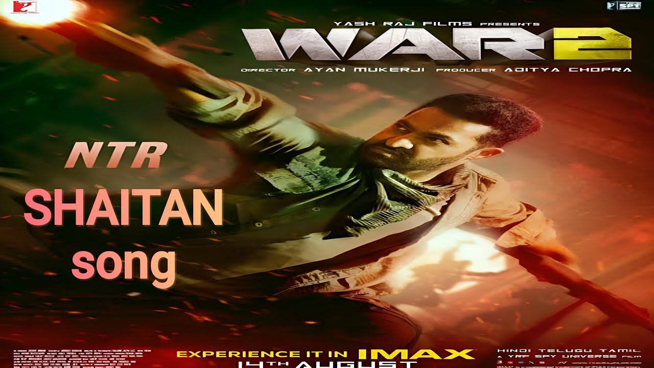 Shaitan Song | WAR 2 Movie 🎶 | Full Audio | Latest Bollywood Song 2025 ...