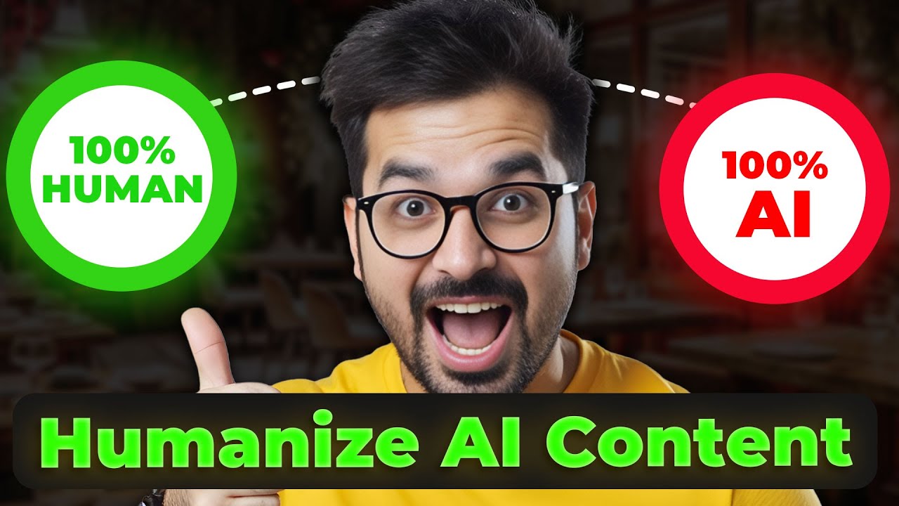 How to Humanize AI Text And Bypass All AI Detectors | 100% Human Score | Humbot.ai - YouTube