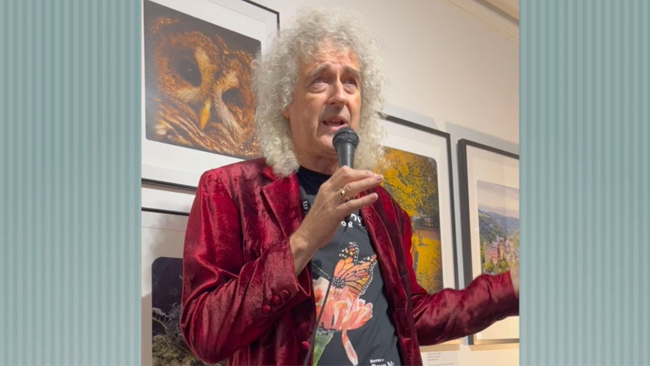 BRIAN MAY Full Speech to Contributors "Stereoscopy Is Good For You" 02 ...