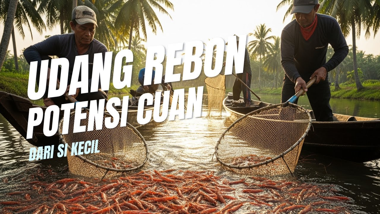 Mengenal Udang Rebon, Si Kecil Berpotensi Besar - YouTube