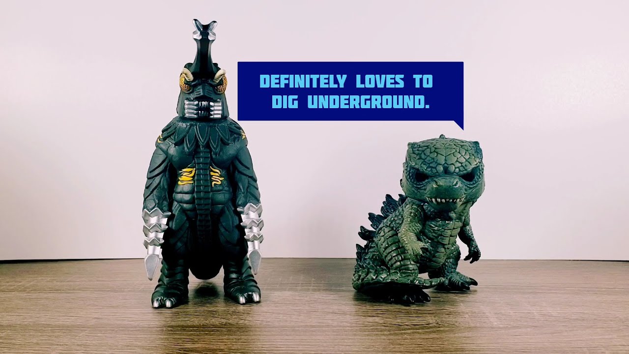 Godzilla Figure Review #12: Bandai Movie Monster Series (1973) Megalon ...