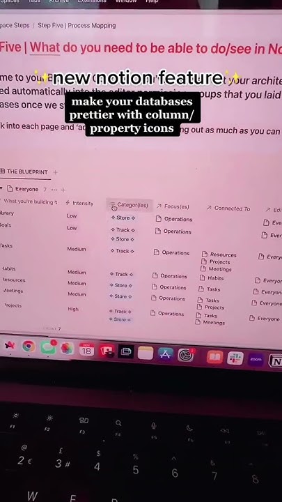New Feature Alert Pretty Properties with Column Icons! #notion #notiontutorial #notiongirlie # ...