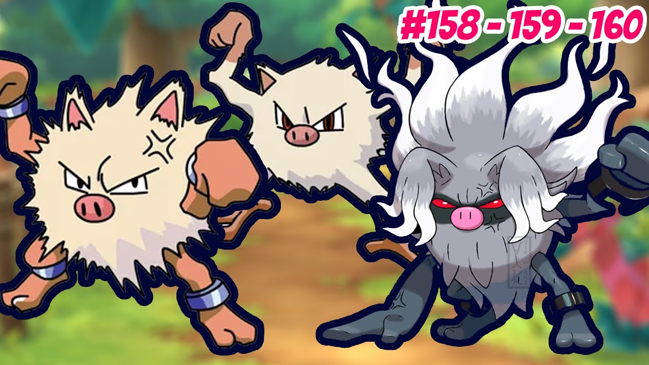 Cara Evolve Annihilape dari Mankey dan Primeape - POKEDEX #158 #159 ...