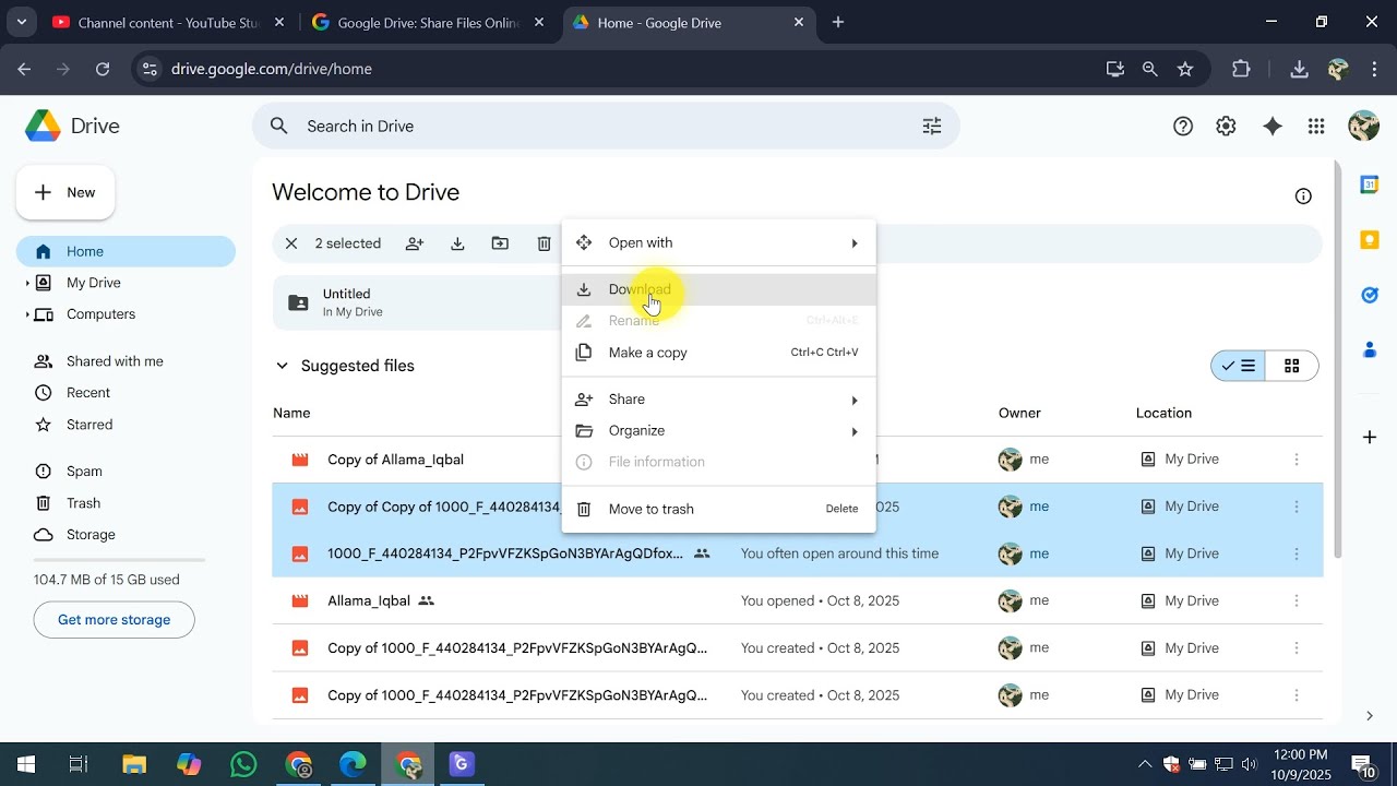 How To Download Large Files from Google Drive Without Failure - YouTube