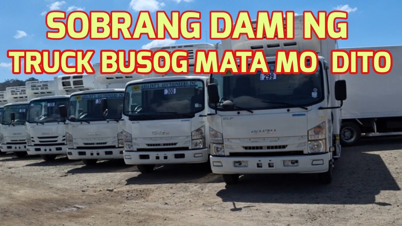 SOBRANG DAMI NG TRUCK BUSOG MATA MO DITO - YouTube