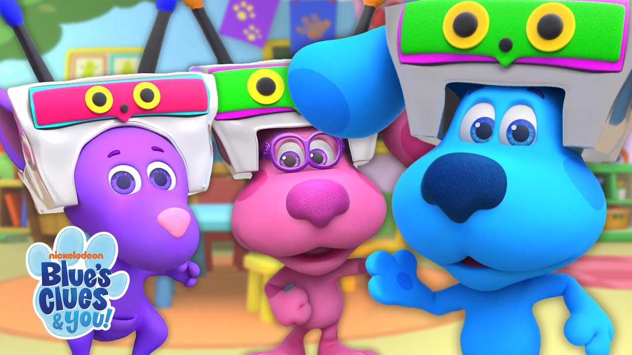 Bedtime Bots Get Ready for Bed! w/ Blue + More Nursery Rhymes & Kids ...