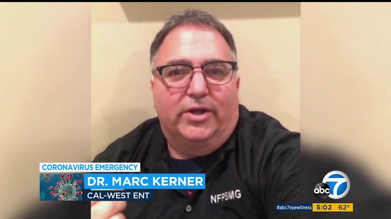 Marc Kerner Corona Safety KABC 03 29 20 501PM - YouTube
