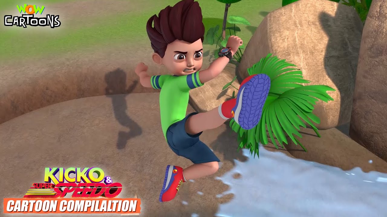 Kicko Ki Super Kick | Kicko & Speedo Compilation | Wow Cartoons #Kicko ...
