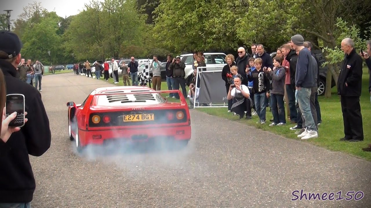 How to Nearly Crash Your Ferrari F40 - YouTube