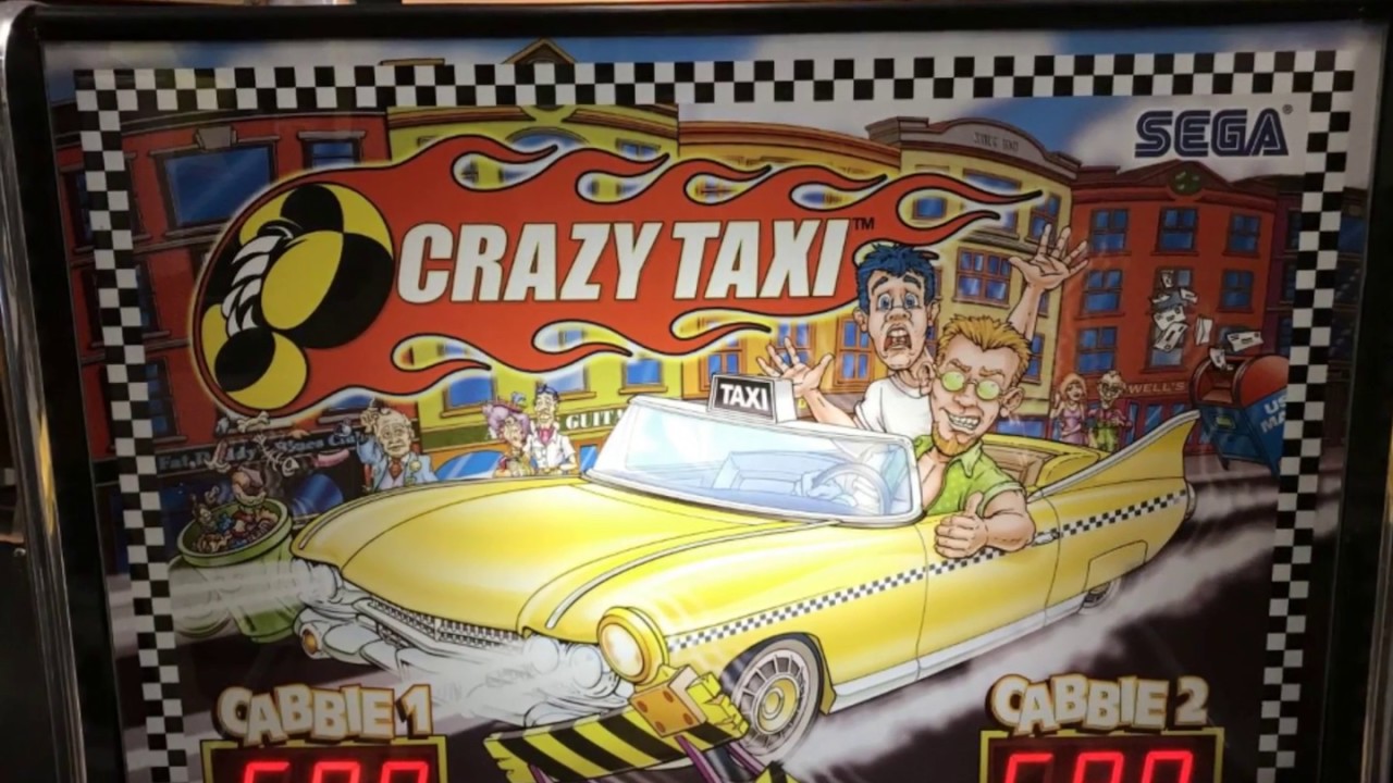Crazy Taxi arcade game V81 - YouTube