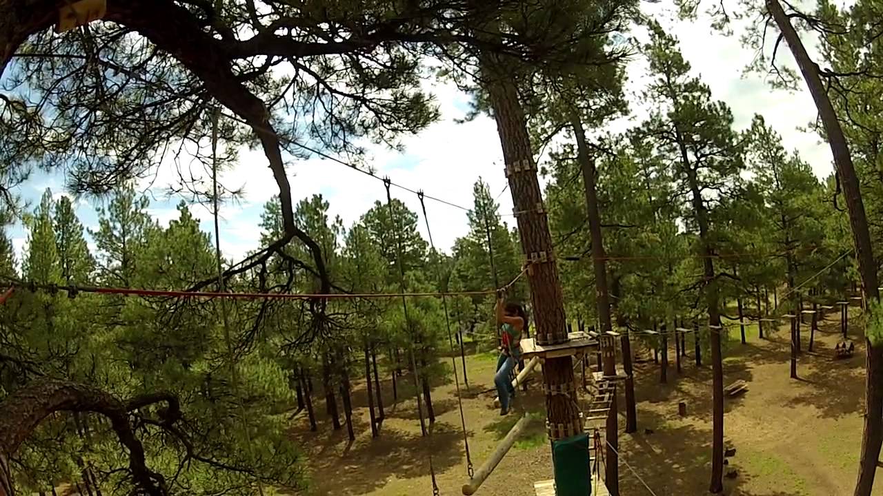 Flagstaff Extreme Adventure Course Red Course - YouTube