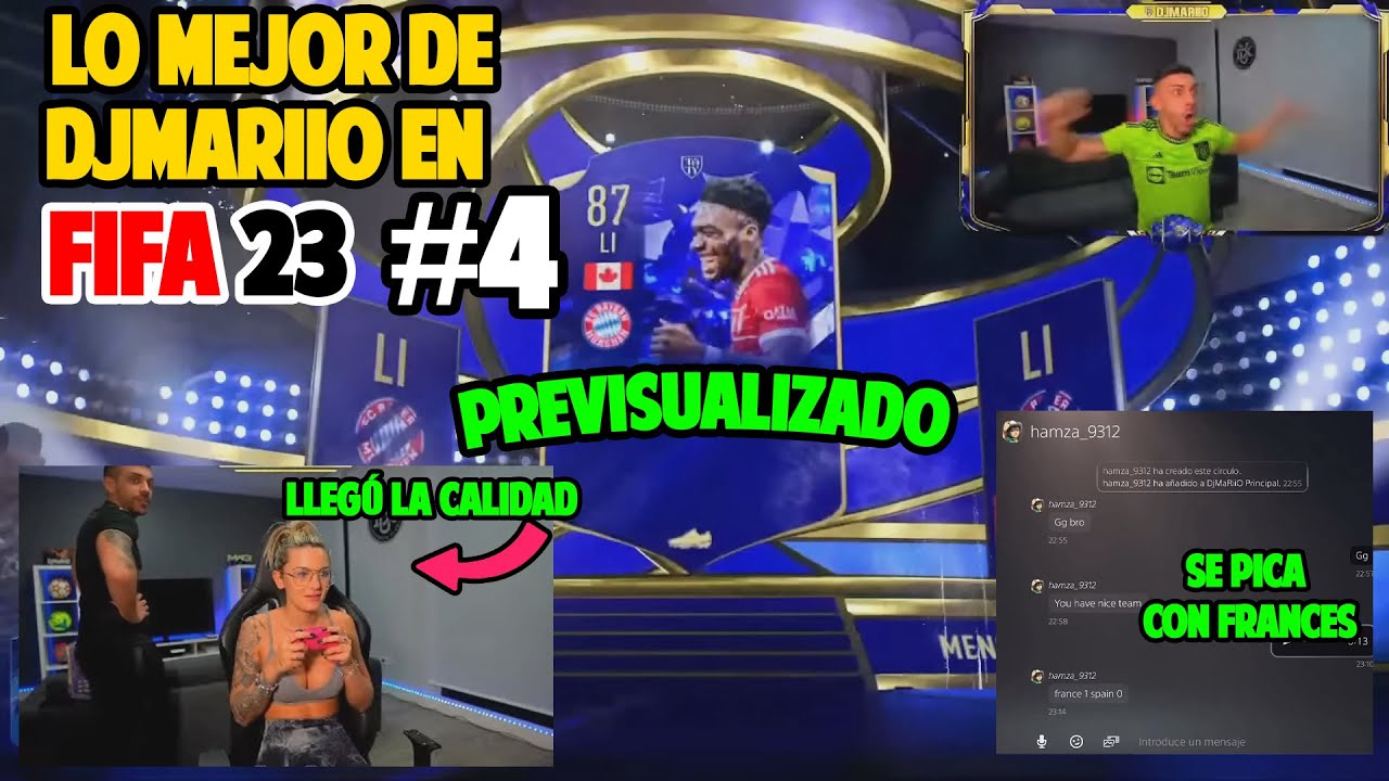 Lo Mejor De Djmariio En Fifa 23 4 Youtube