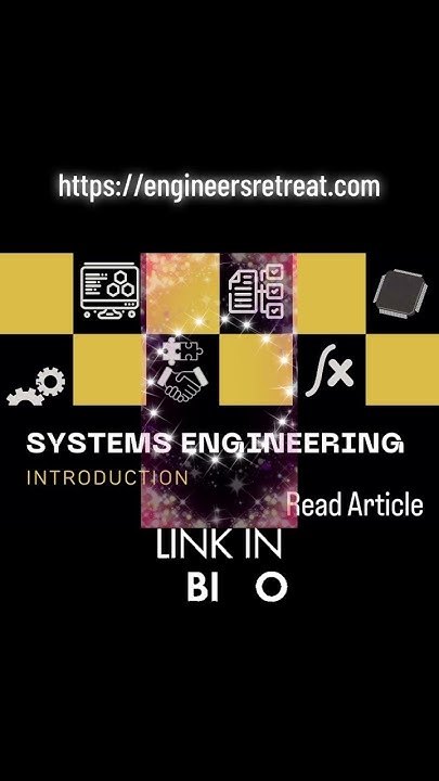 https://engineersretreat.com/systems-engineering-introduction #systemsengineering - YouTube