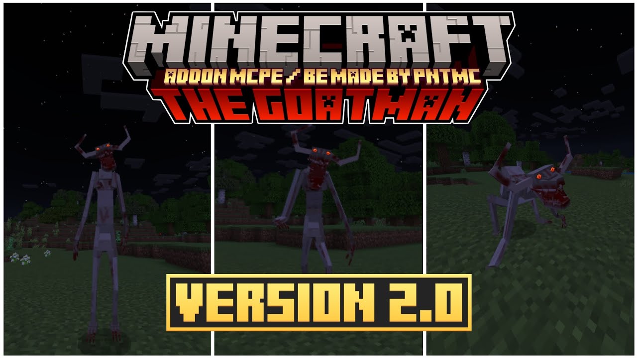 🐐The Goatman Dweller V2 MCPE, BE by PnTMC - 1.21.0 - 1.21.60 | [Cre ...