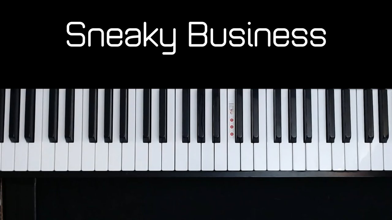 Tutorial, Sneaky Business Play along - YouTube