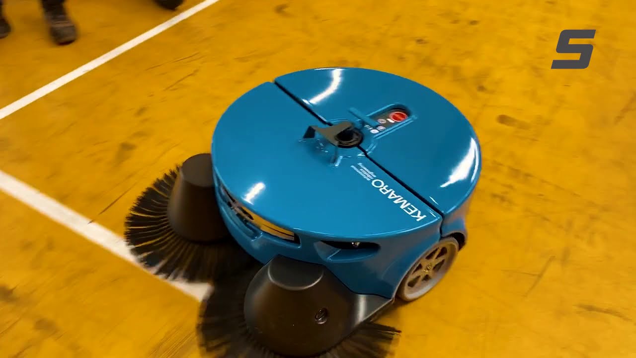 Kemaro Reinigungsroboter im Einsatz - Anwendervideo - YouTube
