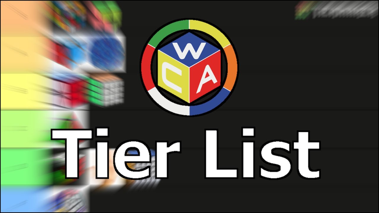 WCA Events Tier List - YouTube