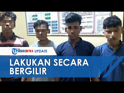 Empat Remaja Tersangka Pemerkosaan Anak Bawah Umur Terancam 15 Tahun Penjara