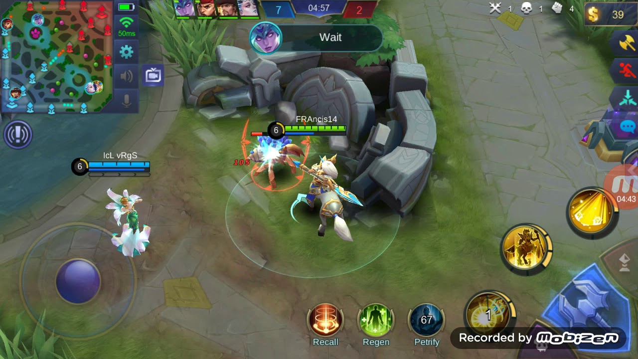 Mobile legends easy game hylos - YouTube