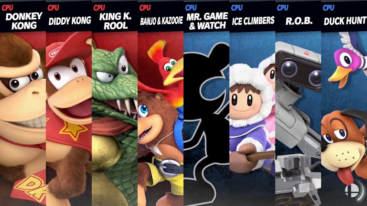 Super Smash Bros. Ultimate - Rareware vs Retro - YouTube