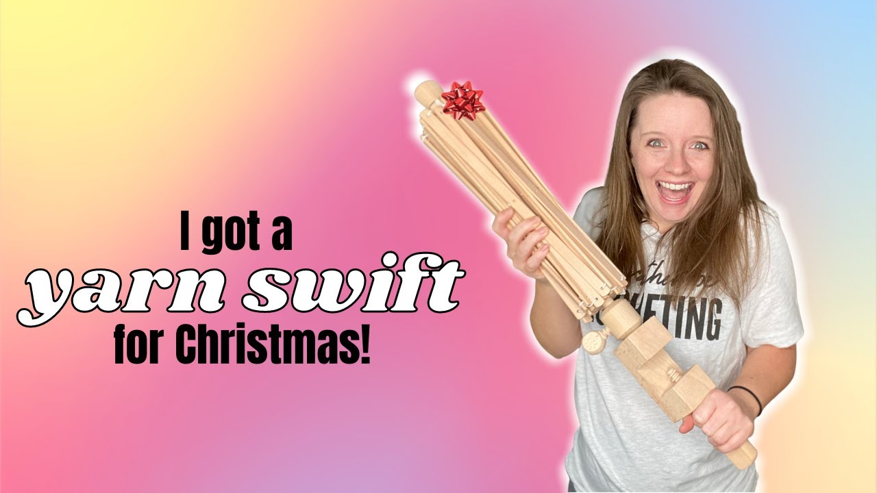 How To Use A Yarn Swift - YouTube
