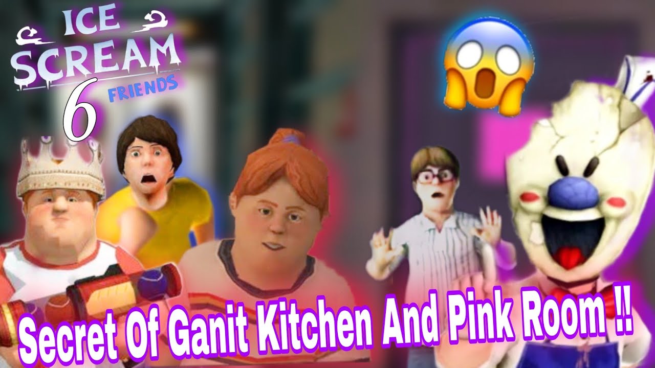 All Secrets Of Gaint Kitchen And Pink Room !! || Ice Scream 6 Secrets ...