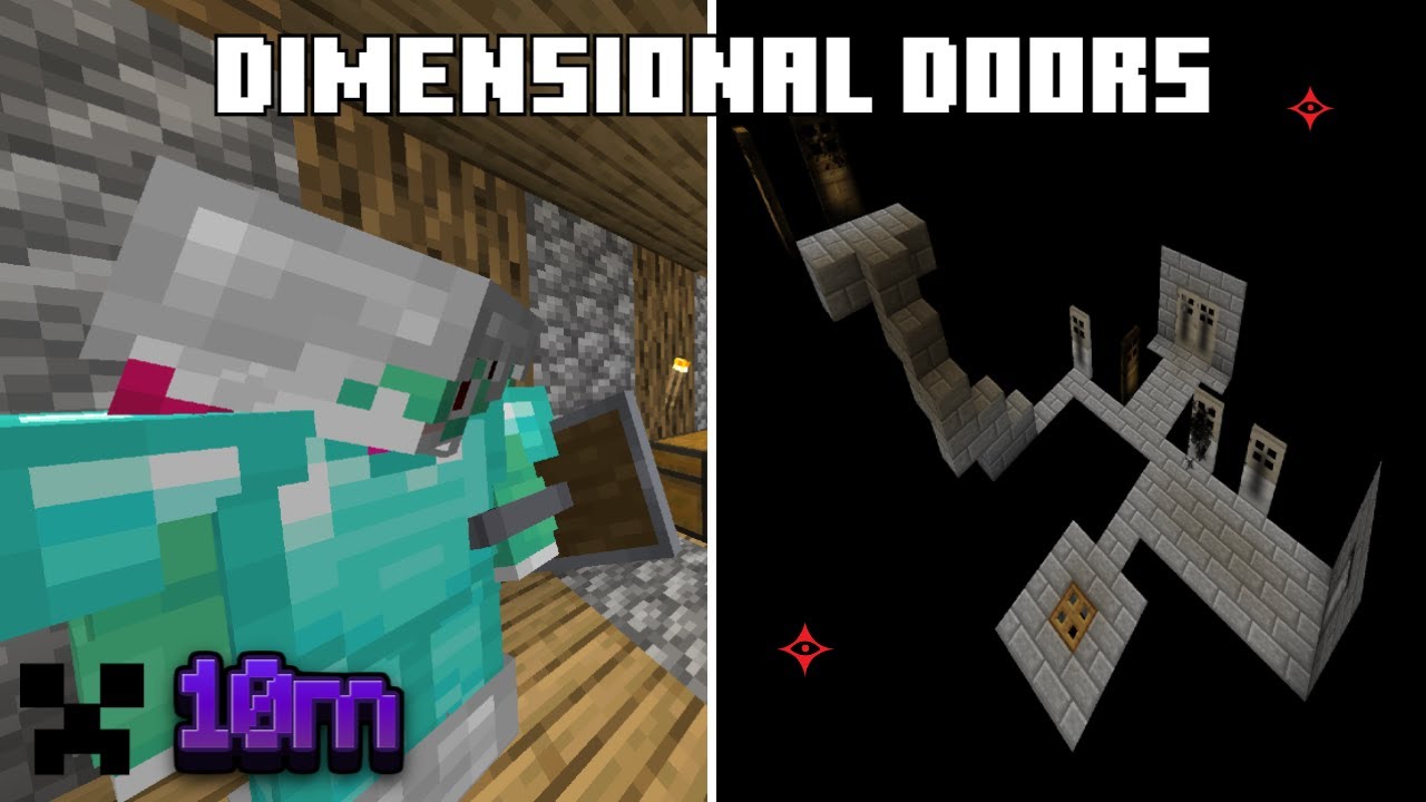 Dimensional Doors?! | Modded Minecraft - YouTube
