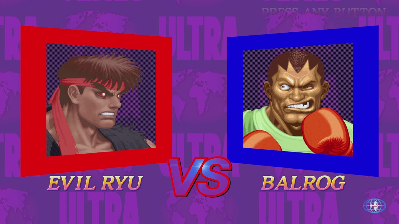 Ultra Street Fighter II: Evil Ryu Playthrough - YouTube