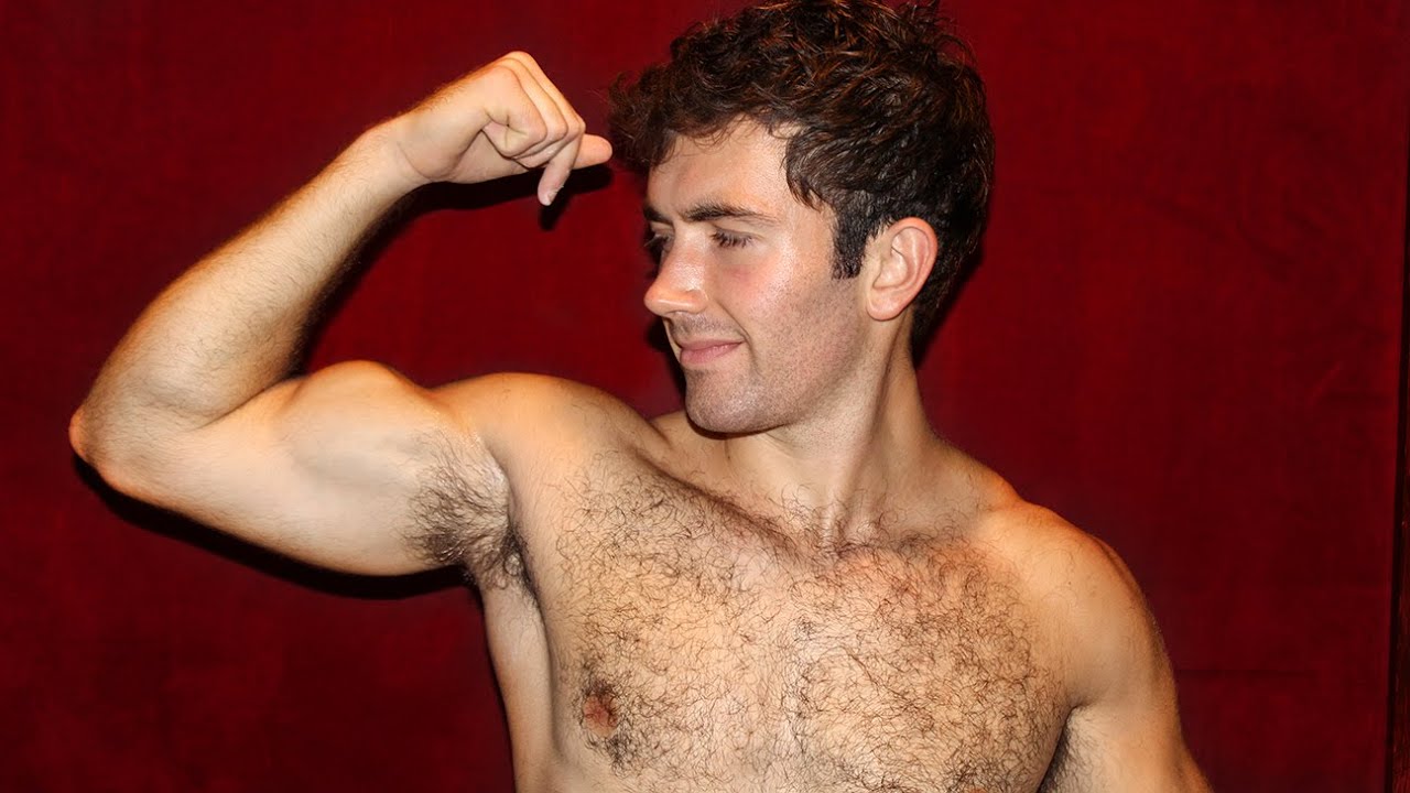 ASMR MALE - HAIRY CHEST SCRATCHING - YouTube