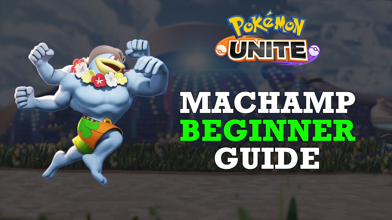 How to Play MACHAMP in Pokémon Unite! - YouTube