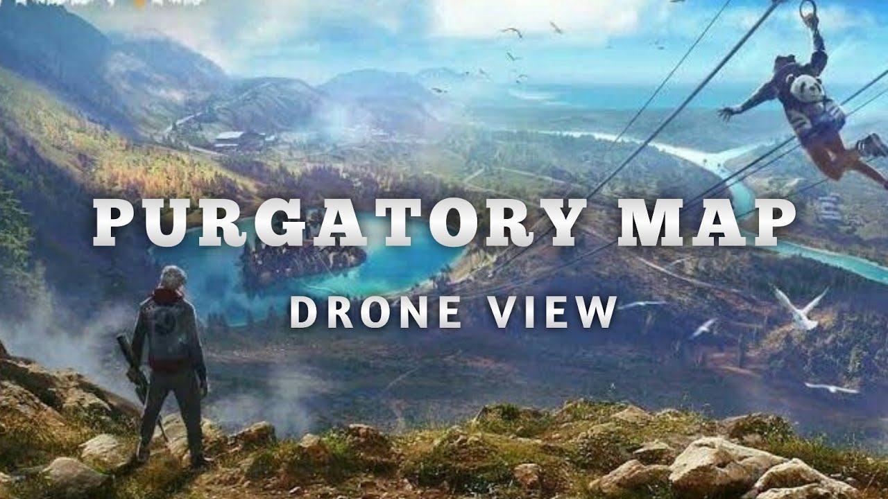 PURGATORY MAP DRONE VIEW ! FREE FIRE ! PURGATORY MAP ! Digital Play ff ...