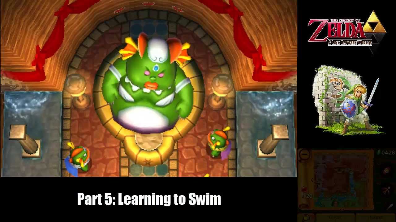 The Legend of Zelda: A Link Between Worlds (Part 5) Learning to Swim ...