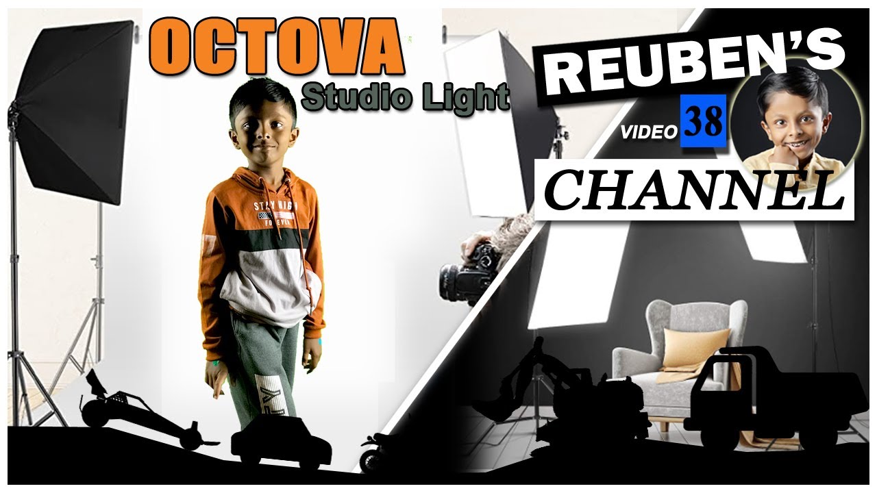 Unboxing Octova Pro HD Studio LED Light for YouTube Video shooting ...