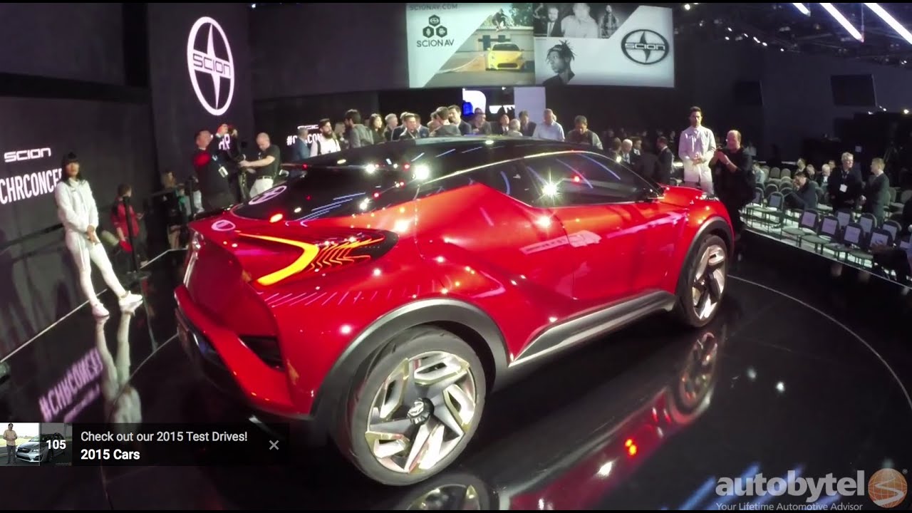 Scion C-HR Concept Car World Debut Video @ LA Auto Show 2015 - YouTube