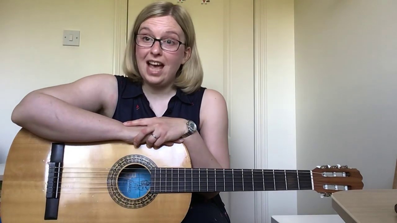 How to cheat at playing the guitar - DADGAD tuning - YouTube