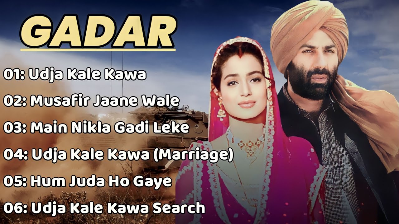Gadar All Movies Songs |Gadar Sunny Deol,Hindi All Movies Amisha Patel ...