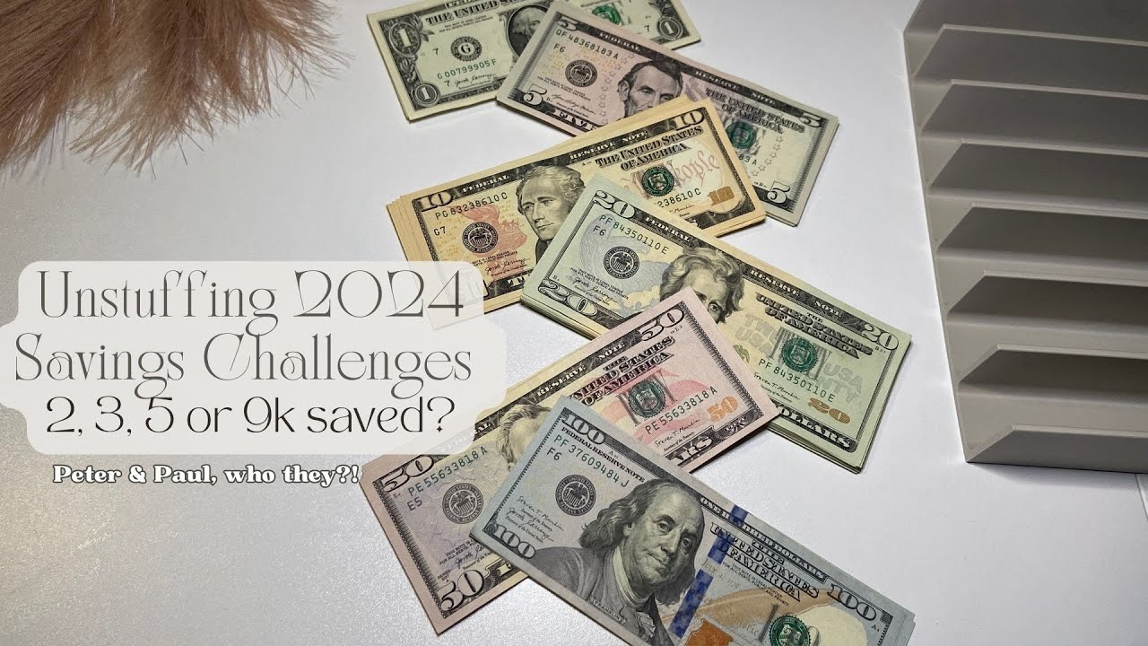 I GOT MONEY IN THE BANK! 2024 iS oVeR!!!! Part one: How much did I SAVE ...